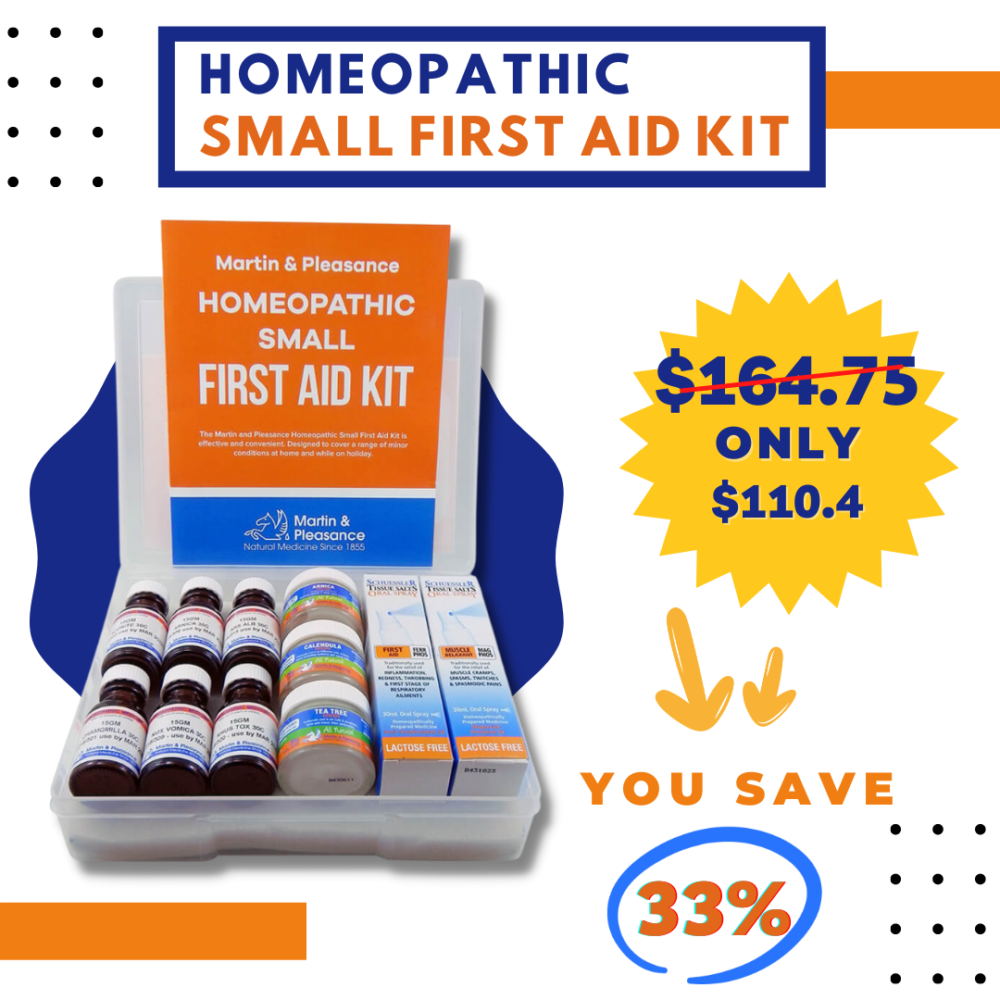 Homeopathic Small First Aid Kit | Martin & Pleasance