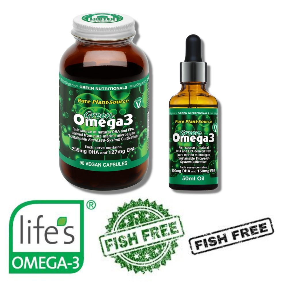 Green Nutritionals Vegan Omega3 | Martin & Pleasance